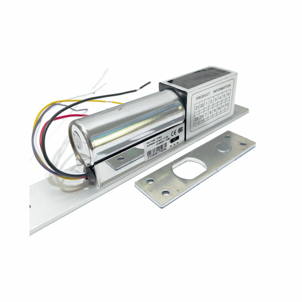 DBL100 Electric Dropbolt Lock with Timer and Feedback - Deltons Smart Tech